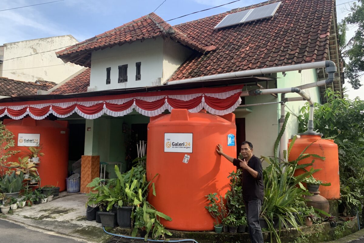 Krisis Air Bersih? Tabung dan Manfaatkan Air Hujan
